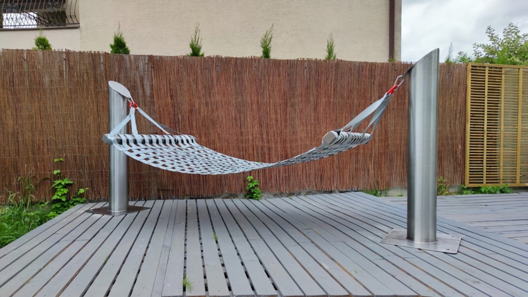 HAMAK MIEJSKI - strefa komfortu w Twoim mieście | Stojak do hamaka miejskiego